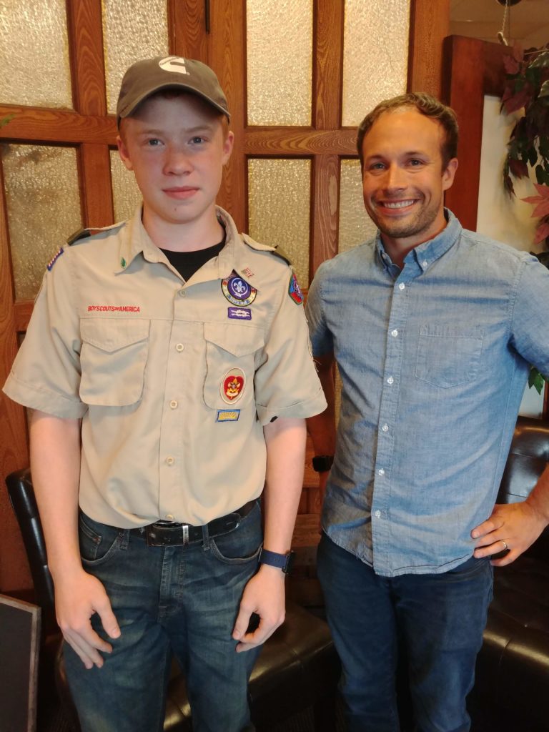 Eagle Scout project improves the elk exhibit.